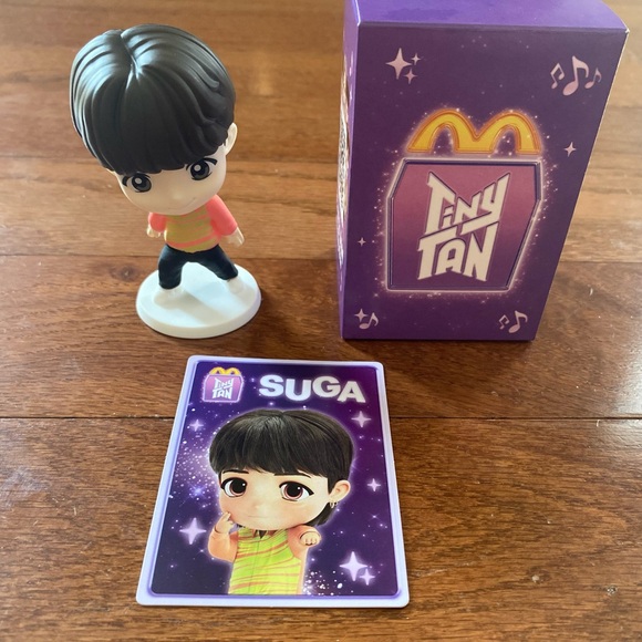 McDonald's | Toys | Bts Tiny Tan Mcdonalds Suga Figurine | Poshmark